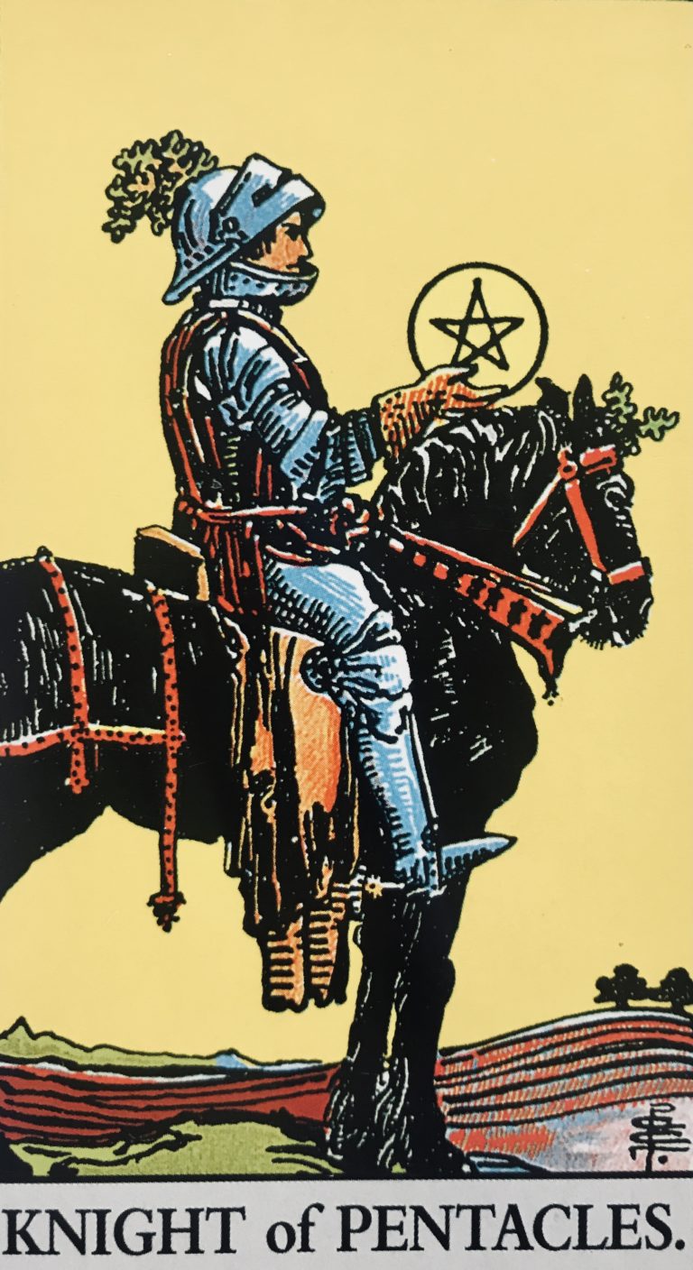 The Knight of Pentacles
